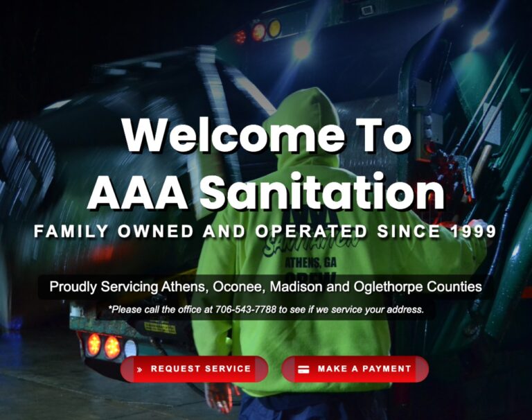 Trash Pickup in Athens, GA | AAA Sanitation